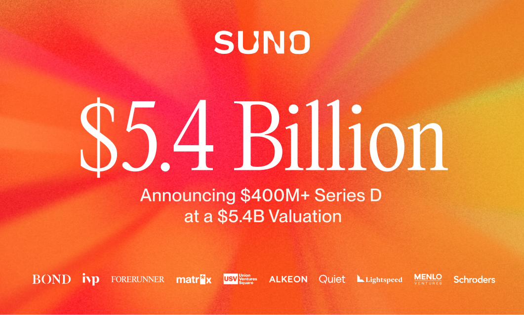 Doubling Down on Suno, the Platform for Creative Entertainment | Menlo ...